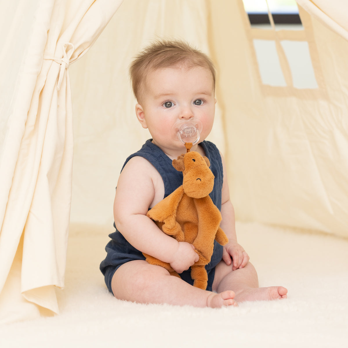 Pacifier Buddy Max the Moose – Bella Tunno